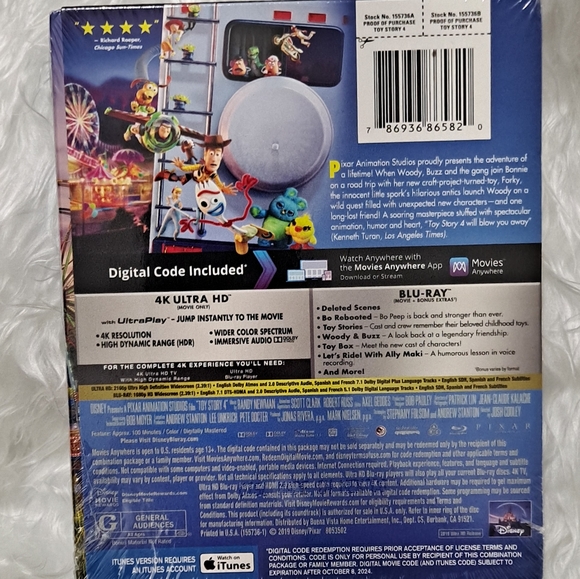 Disney. Pixar | Other | Toy Story 4 Limited Edition Target Exclusive ...